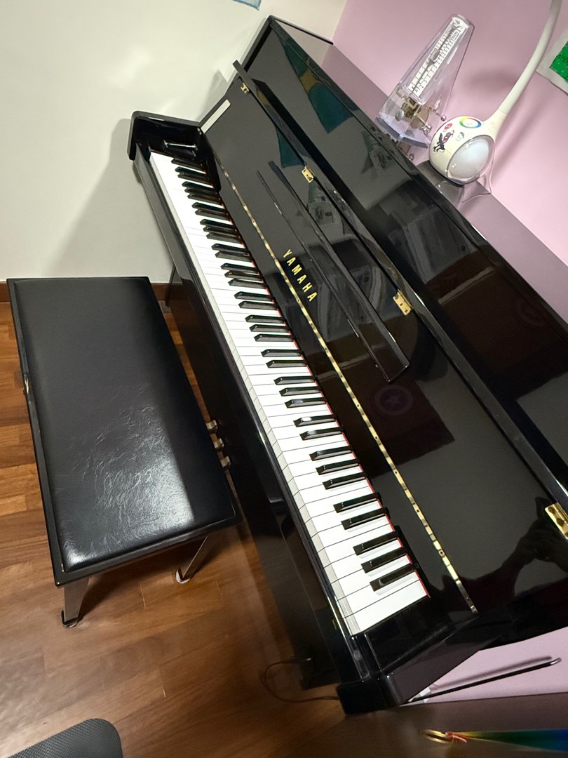 YAMAHA JU109PE upright pian, Hobbies & Toys, Music & Media, Musical ...