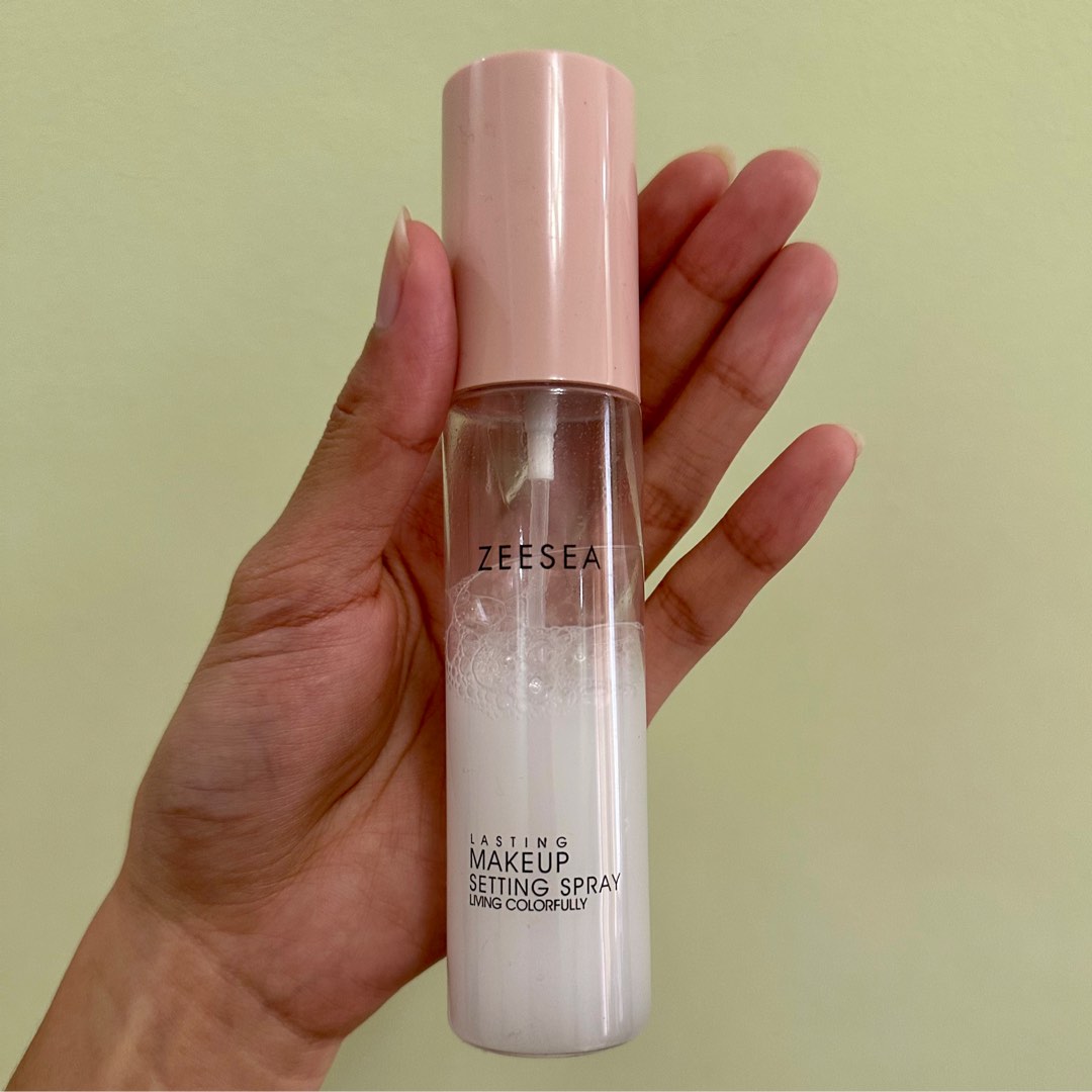 ZEESEA SETTING SPRAY PINK CAP, Beauty & Personal Care, Face, Makeup on Carousell