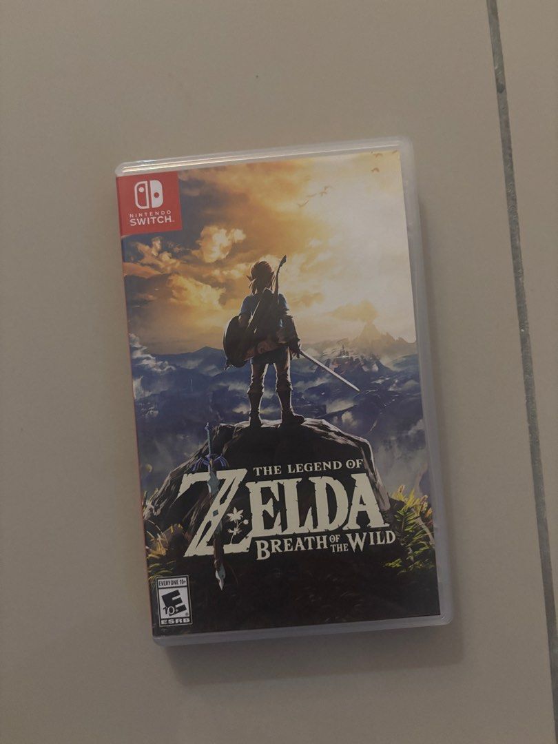 Zelda BOTW + Super Mario Bros Wonder, Video Gaming, Video Games, Nintendo on Carousell