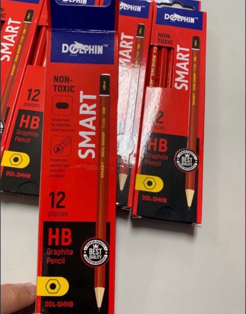 12 pieces of HB Writing Pencils (1 box) - Free with any purchase from ...