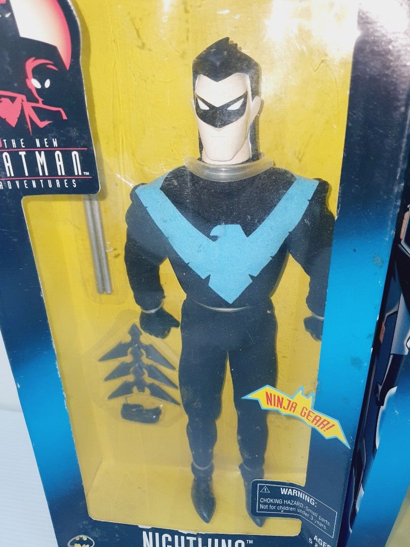 1997 ANIMATED BATMAN + NIGHTWING 12INCH ACTION COLLECTION SET TNBA ...