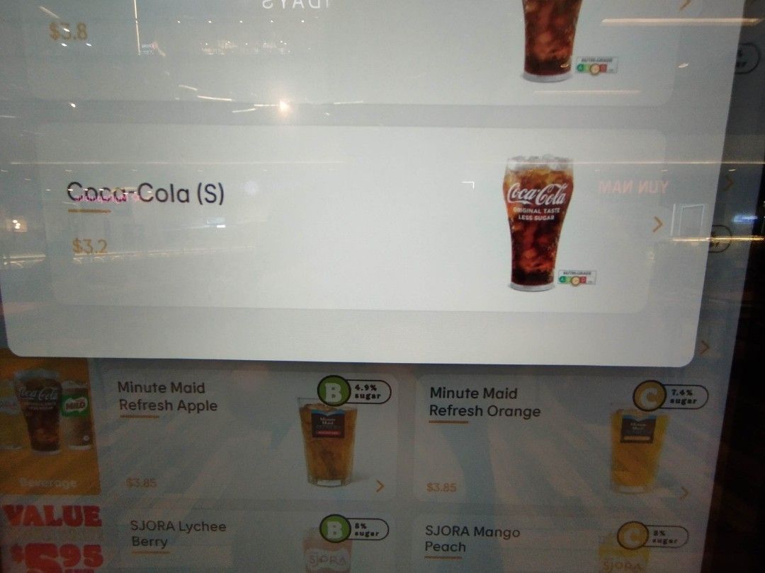 A Burger King receipt with survey code for a FREE Small Coke (worth $3. ...