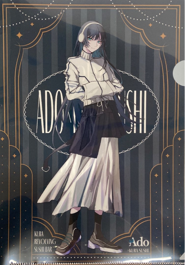 Ado kura sushi file, Hobbies & Toys, Memorabilia & Collectibles, J-pop ...