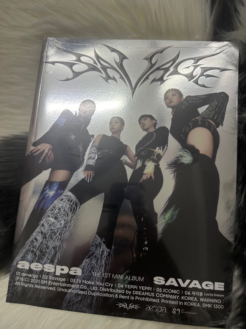 AESPA - 1ST MINI ALBUM [ SAVAGE ] HALLUCINATION QUEST VER., Hobbies ...