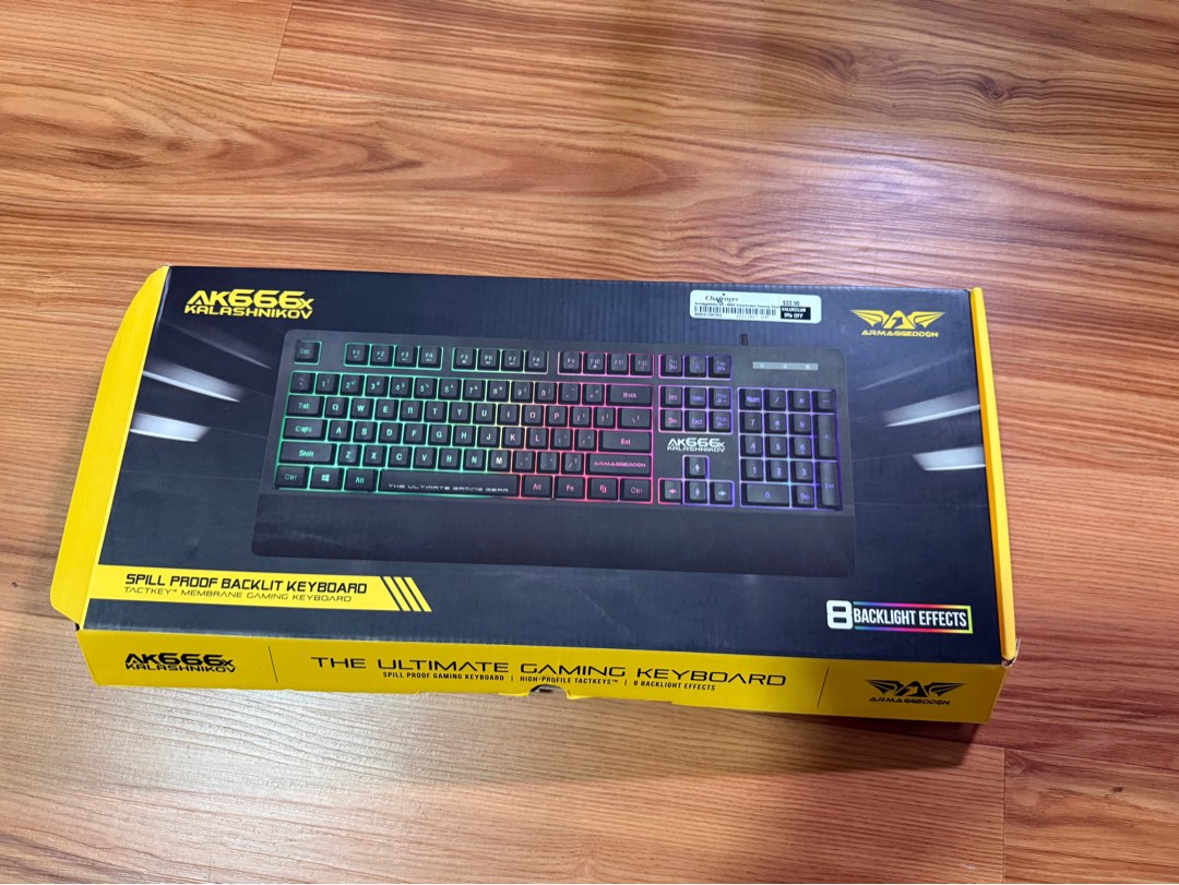AK666x Kalashnikov Gaming a keyboard, Computers & Tech, Parts ...