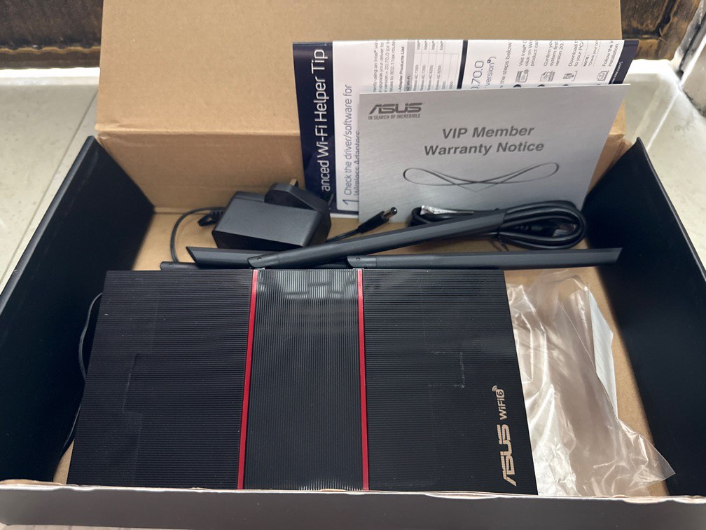 Asus wifi 6 router RT - AX3000P, Computers & Tech, Parts & Accessories ...