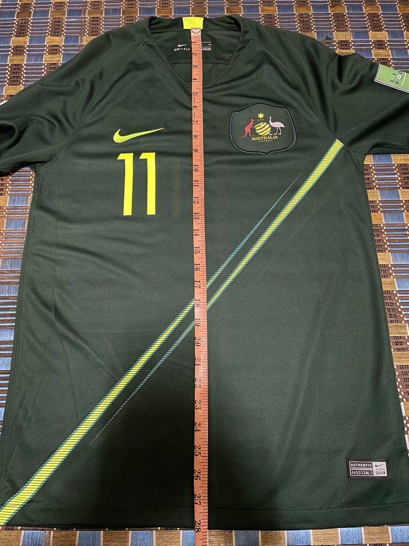 Australia away kit World Cup 2018 #NABBOUT11 (Original jersey / jersi), Men's Fashion ...