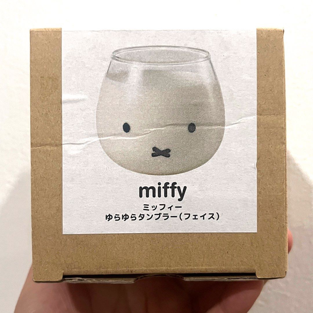 Authentic Japan Miffy Cup Face Glass rabbit taito, Hobbies & Toys ...
