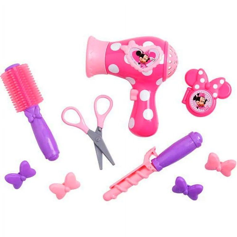 Authentic Minnie Disney Hair Dryer Saloon pretend play kid bowtastic ...