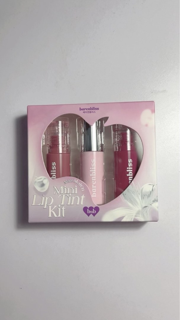 BARENBLISS MINI LIP TINT KIT, Kesehatan & Kecantikan, Rias Wajah di ...