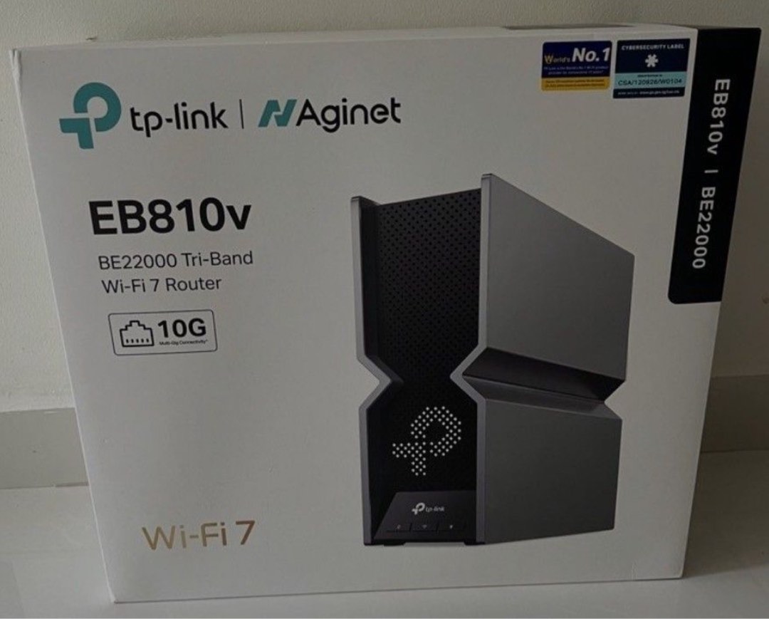 BE22000 Tri-Band Wi-Fi 7 Router (EB810v), Computers & Tech, Office ...