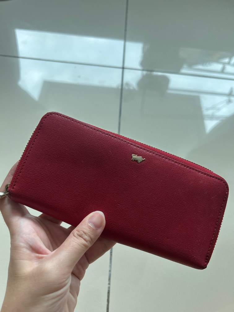 braun buffel red purse, Women's Fashion, Bags & Wallets, Purses ...