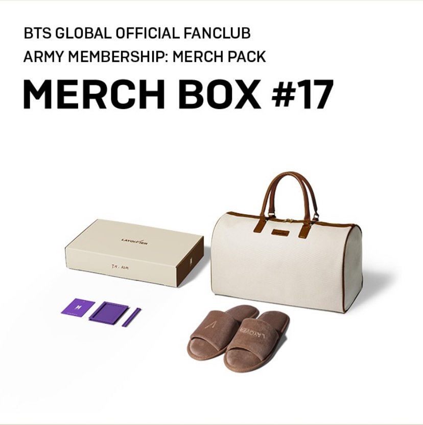 BTS Merch Box 17 - Layover Box, Hobbies & Toys, Memorabilia ...