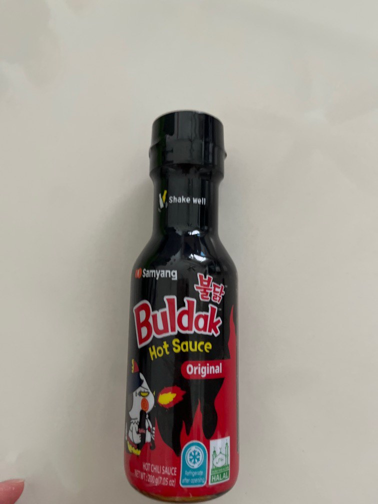 Buldak hot sauce original 200g, Food & Drinks, Spice & Seasoning on ...