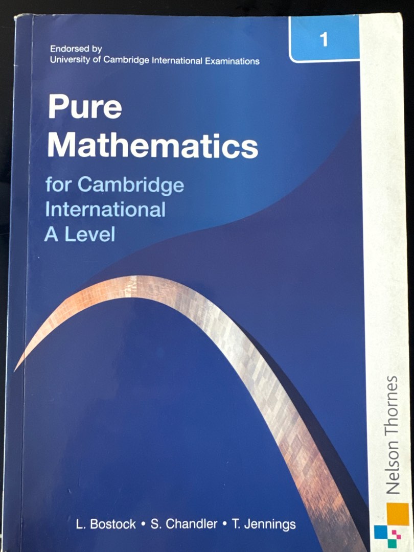 Cambridge A-Levels Pure Maths Textbook, Hobbies & Toys, Books ...