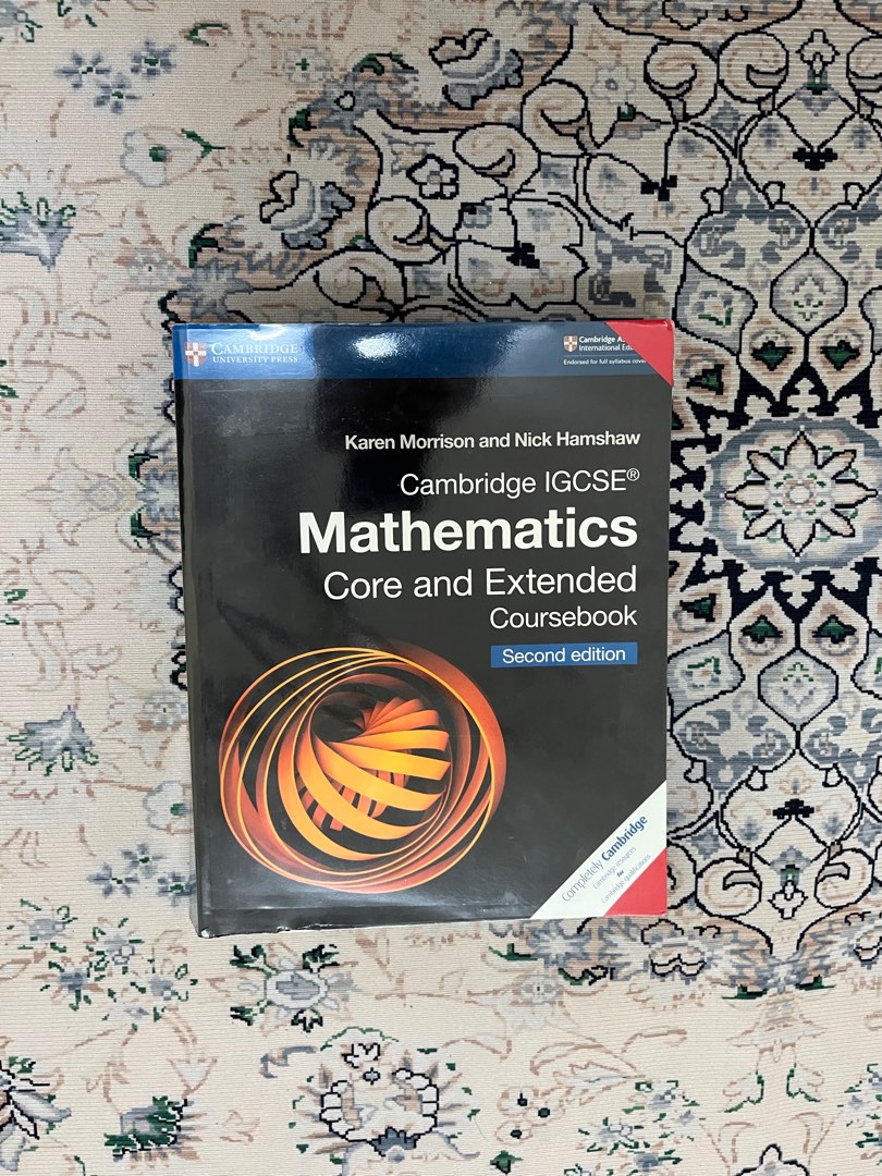 Cambridge Igcse Mathematics Core And Extended Coursebook Second Edition Hobbies And Toys Books