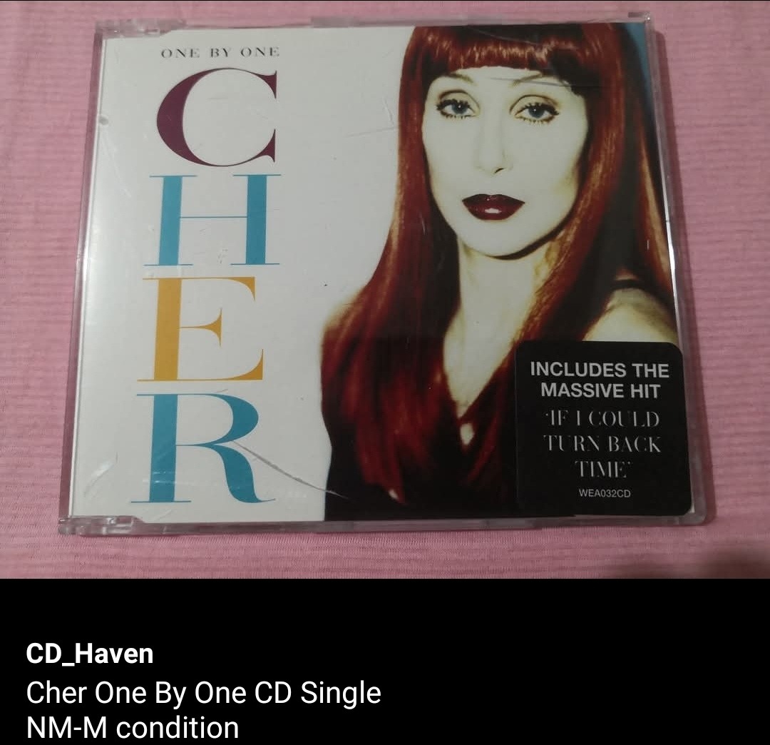 Cher One By One CD Single (unsealed), Hobbies & Toys, Music & Media, CDs & DVDs on Carousell