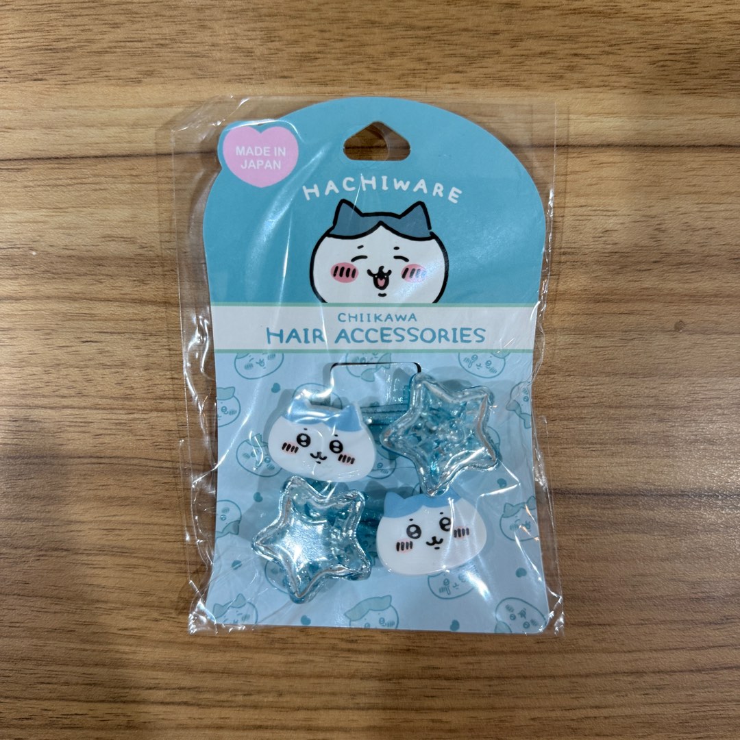 FREE POSTAGE Chiikawa Japan Limited Hachiware Hair Clip, Women's ...