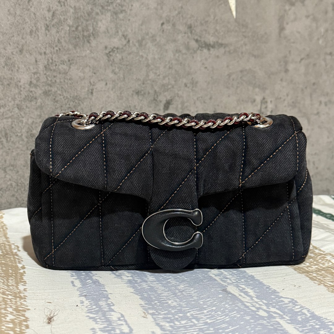 Coach Denim Tabby 20, Luxury, Bags & Wallets on Carousell