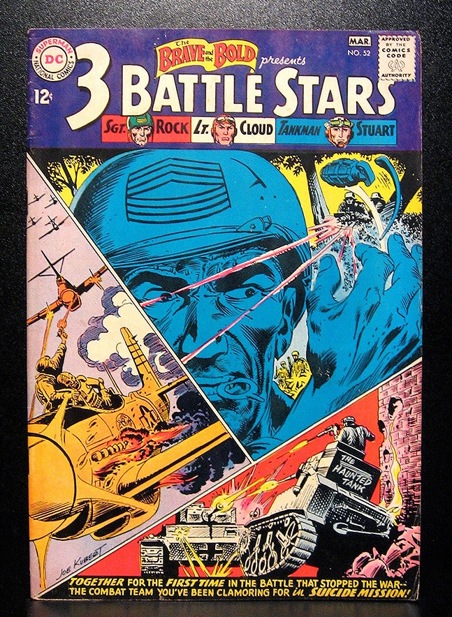 COMICS: DC: Brave and the Bold #52 (1964), 1st team-up between Sgt ...