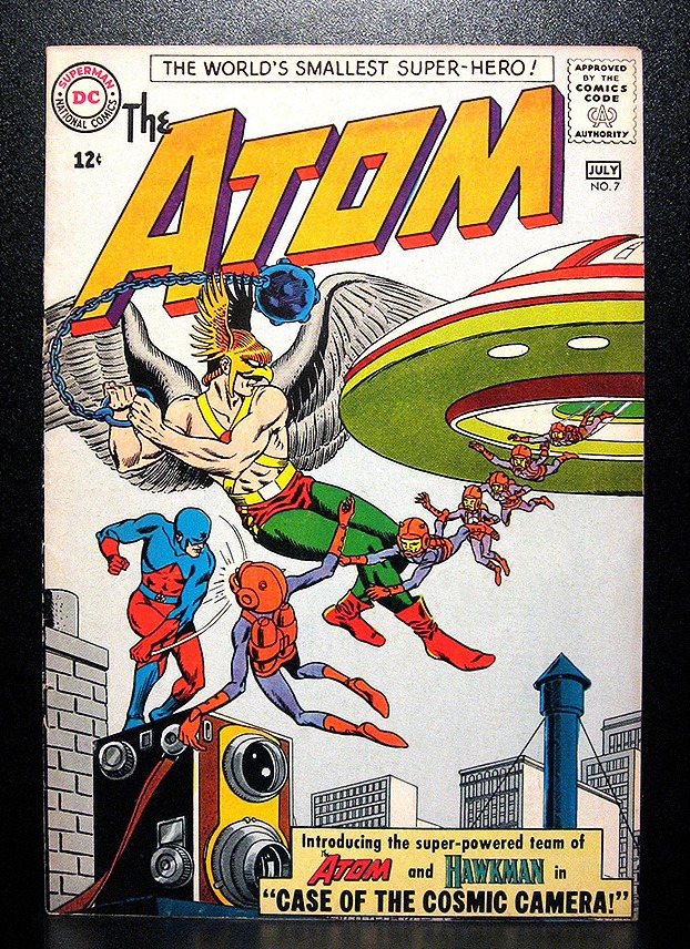 COMICS: DC: The Atom #7 (1963) 1st Atom & Hawkman team-up/1st Hawkman ...