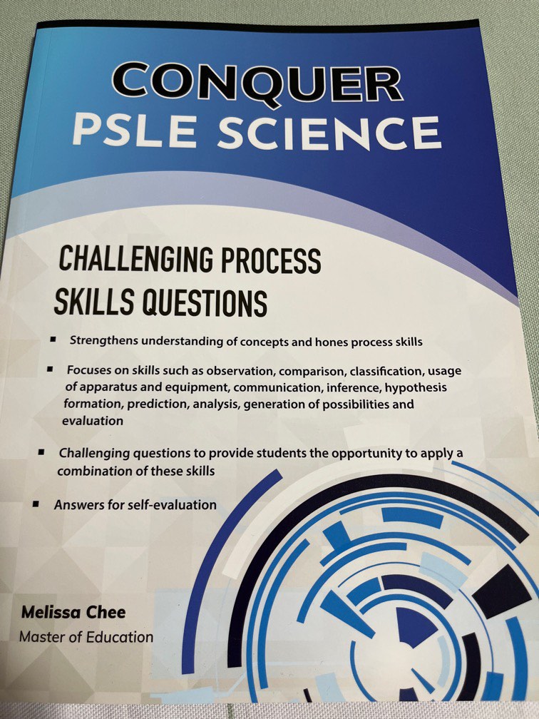 Conquer PSLE Science - Challenging Process Skills Questions, Hobbies ...