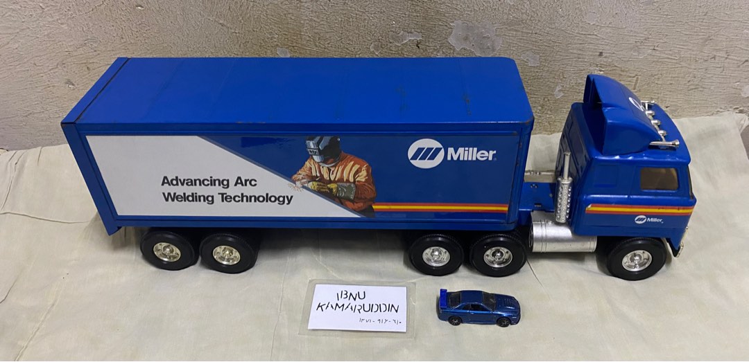 Diecast ERTL Miller Welding Technology Semi Trucks, Hobbies & Toys ...