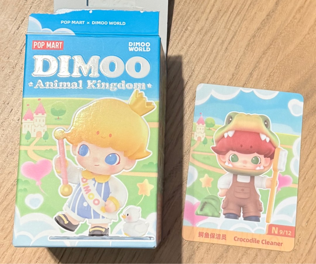 Dimoo Animal Kingdom Series - Crocodile Cleaner, Hobbies & Toys, Toys ...