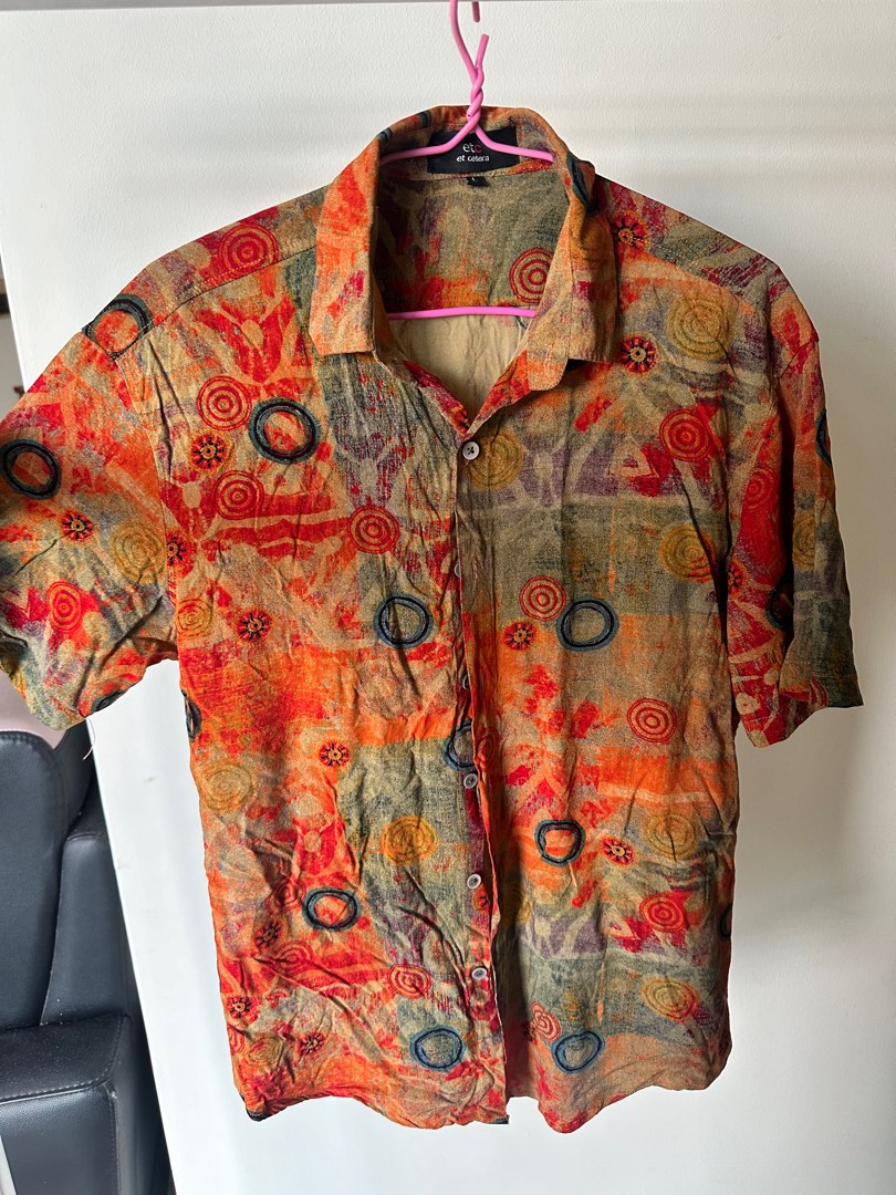 Eccentric shirt, Men's Fashion, Tops & Sets, Shirts on Carousell