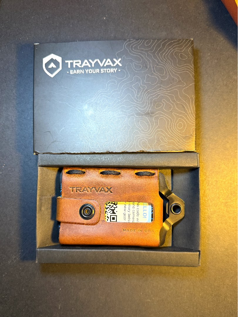 [EDC] Trayvax Element Minimalist Everyday Carry Wallet in Black Steel ...