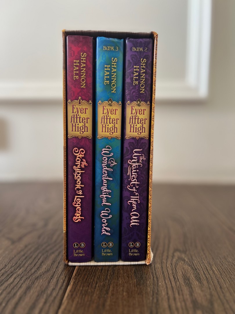 Ever After High - Story of Legends (box set of 3 books) by Shannon Hale ...