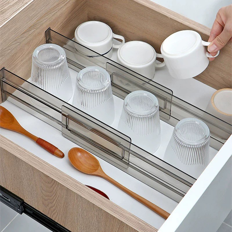 Extendable drawer divider, Furniture & Home Living, Home Improvement ...