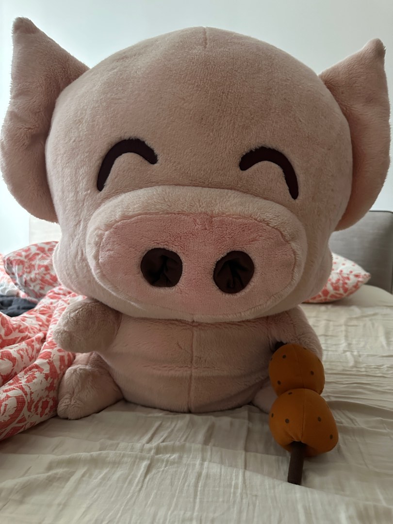 Extra large Piggy Soft Toy, Hobbies & Toys, Toys & Games on Carousell