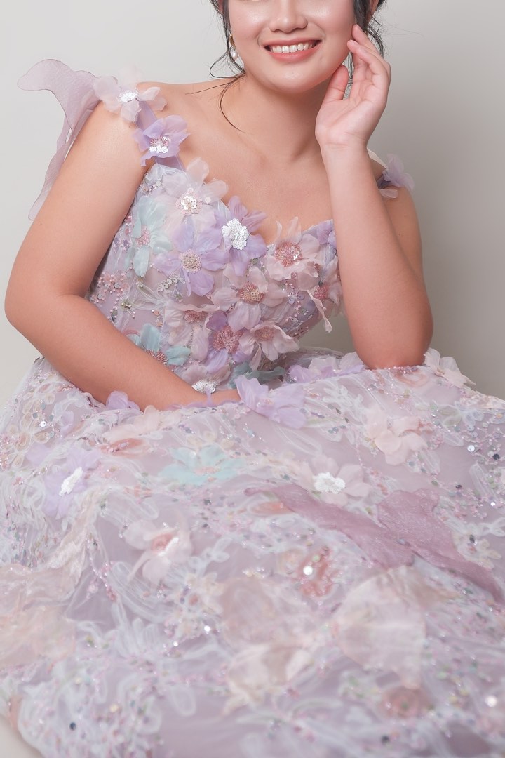 Fairy enchanted theme gown for prom and debut, Women's Fashion, Dresses ...