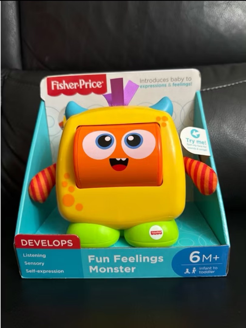 fisher price fun feelings monster, Hobbies & Toys, Toys & Games on ...