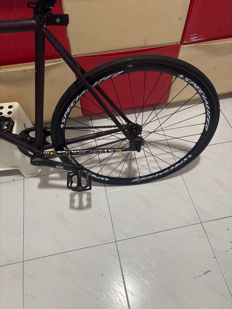 Fixie back wheel can nego, Sports Equipment, Bicycles & Parts, Parts ...