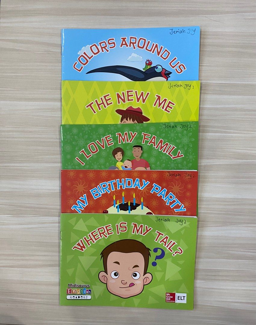 [Full Set 35 books] Midisaurus English Readers + Flash Cards, Hobbies ...