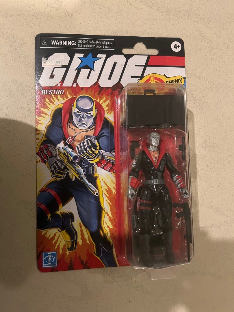 GI JOE MODERN RETRO DESTRO 3.75 inch UNOPENED gijoe g.i.joe g.i joe ...