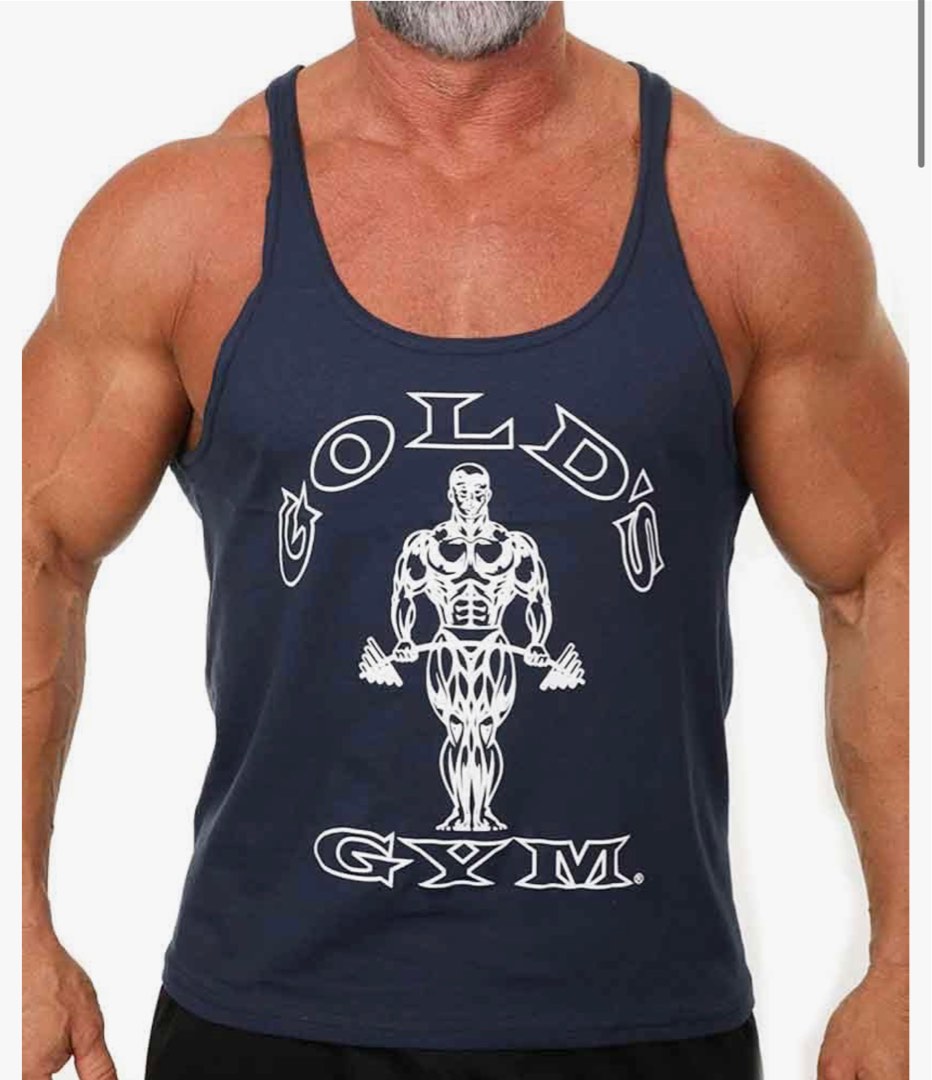 Gold Gym Tank Stringers Tokyo Harajuku, Men's Fashion, Activewear on ...