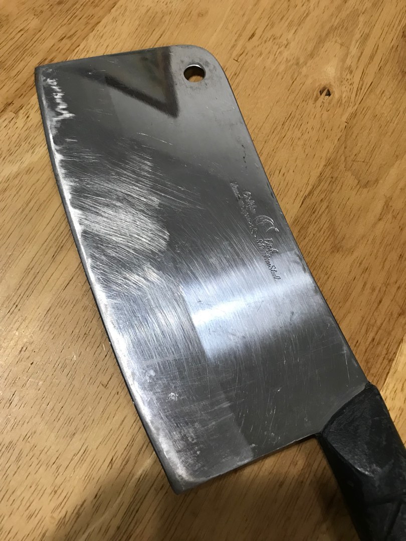 Golden Fish Butcher Knife, Furniture & Home Living, Kitchenware ...