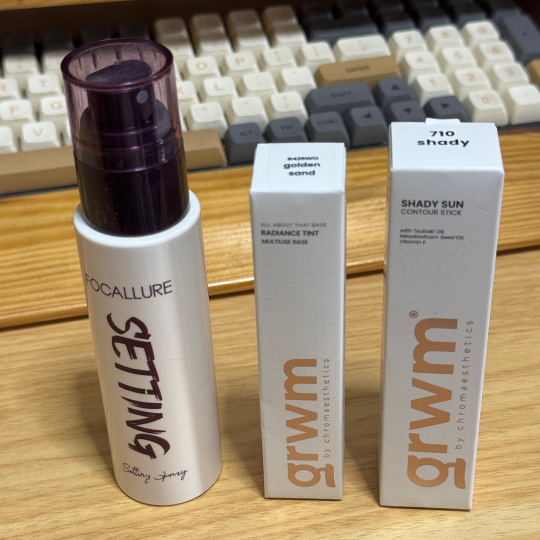 GRWM Radiance Tint and Contour Stick (+ Focallure Setting Spray Freebie ...