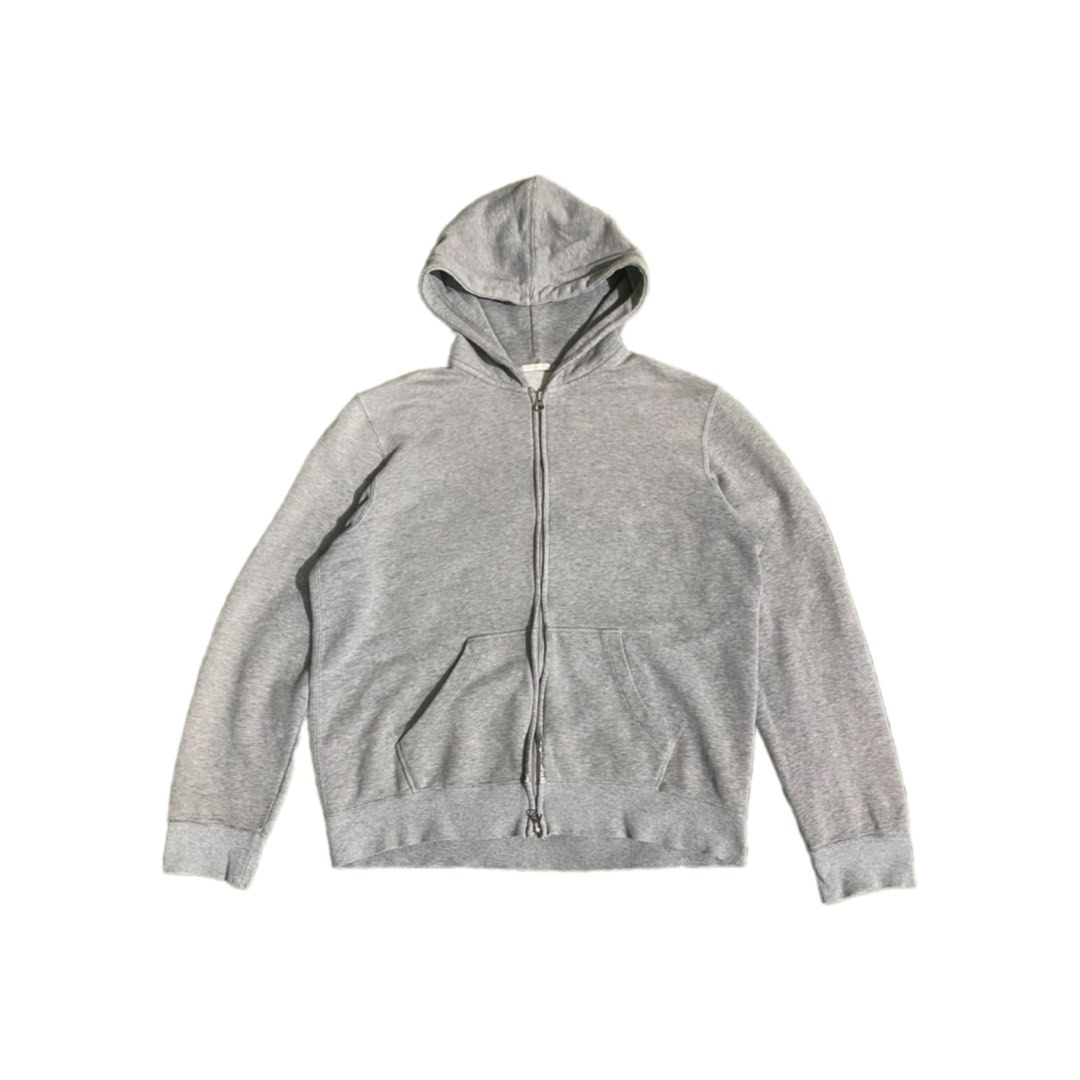 GU Dual Zip Hoodie Grey, Men's Fashion, Coats, Jackets and Outerwear on ...