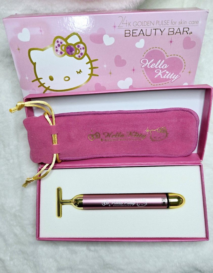 Hello Kitty 24K Plated Gold Face Massager - Made in Japan, Beauty ...