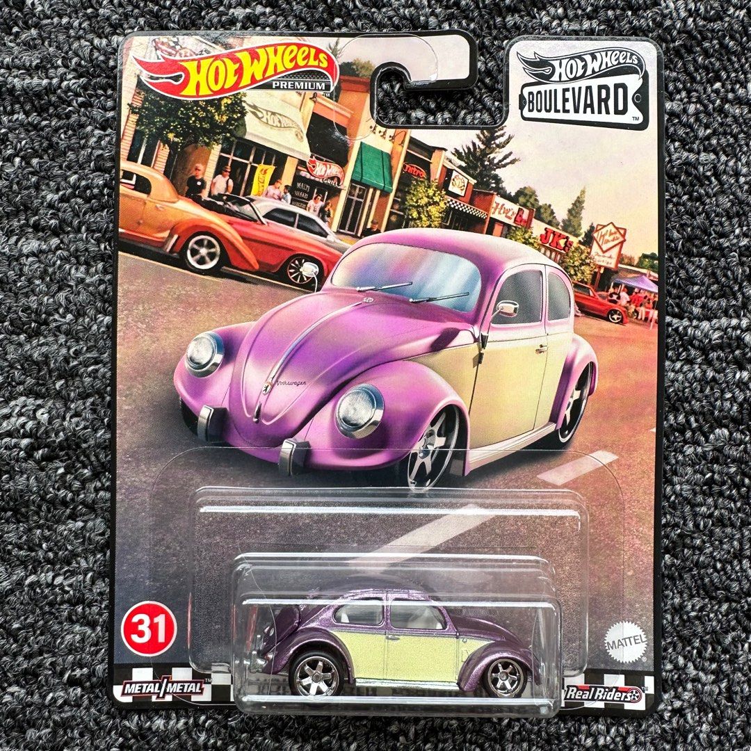 HOT WHEELS 2021 BOULEVARD MIX 3 VW Classic Bug 66 Pontiac GTO 70 ...
