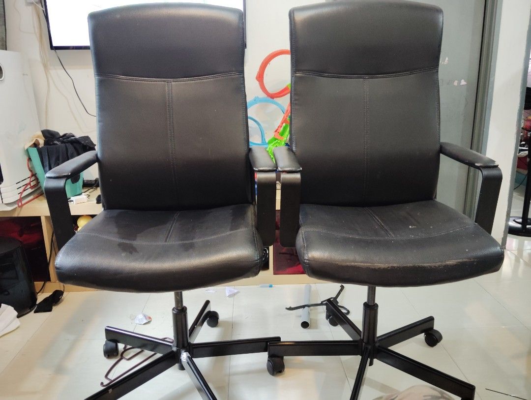 Ikea Millberget Chair - 2 units, Furniture & Home Living, Furniture ...