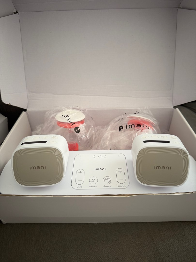 Imani i2 plus wearable breast pump with iBox. Almost new. Just tried it ...