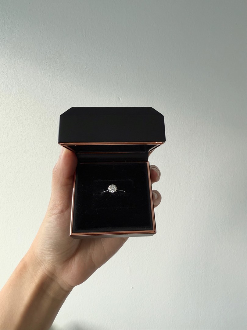 Jann Paul Engagement Ring / 0.7ct, Women's Fashion, Jewelry ...