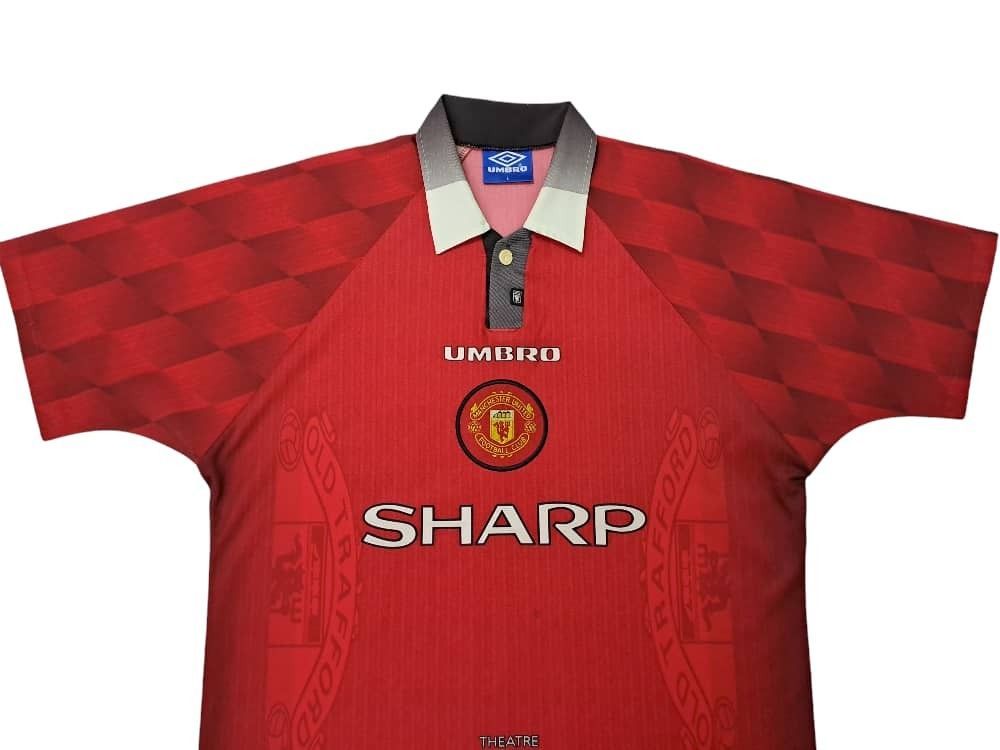 JERSEY FOOTBALL VINTAGE UMBRO MANCHESTER UNITED F.C SHARP, Men's ...