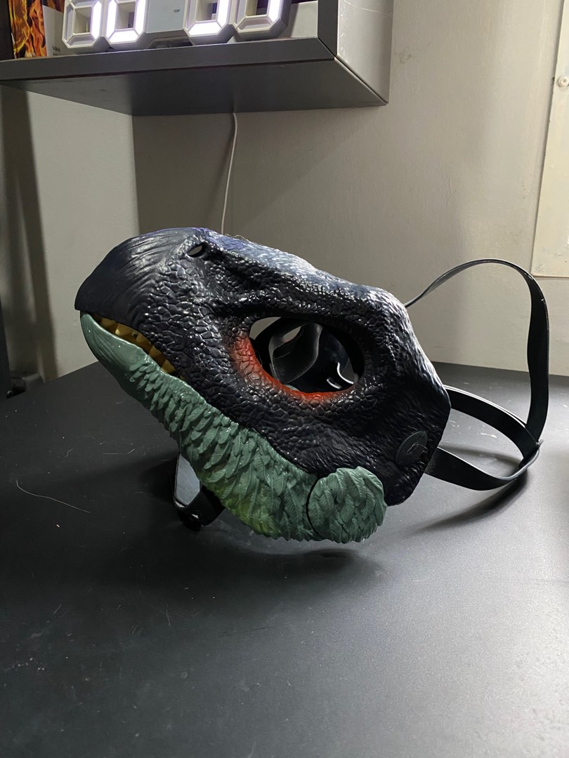 Jurassic World dominion mask, Hobbies & Toys, Toys & Games on Carousell