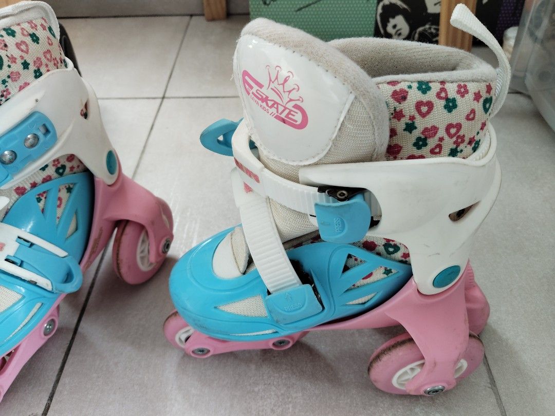 Kids Roller Blade Pink (2-4 Years old), Hobbies & Toys, Toys & Games on ...